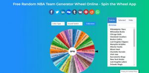 Random Team Generator Wheel - Wheel Spinner App