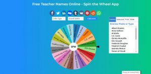 Last Name Generator - Wheel Spinner App
